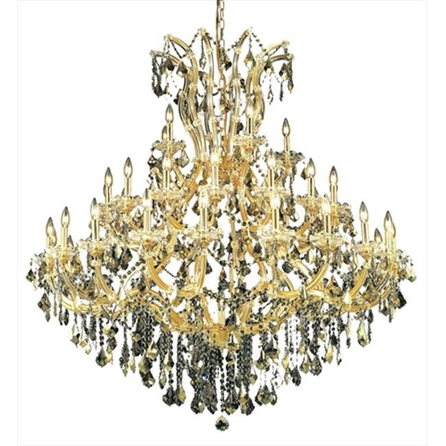 Elegant Lighting 2800G52G-GT-RC Maria Theresa Collection Large Hanging ...
