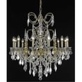 9712 Athena Collection Chandelier D:32in H:33in Lt:12 French Gold ...