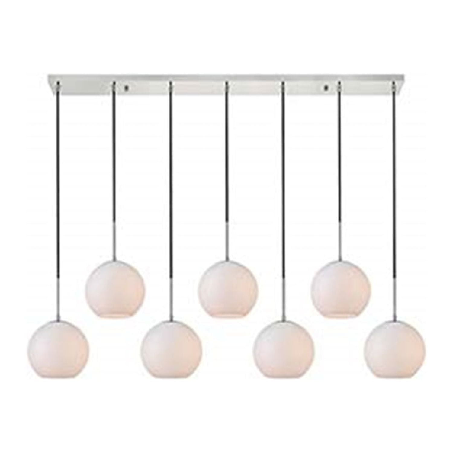 Living District LD2231C Baxter 7 Lights Pendant Ceiling Light with ...