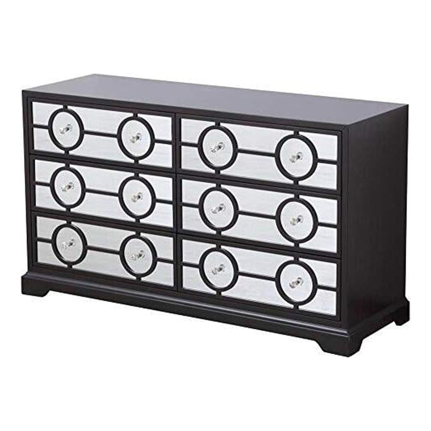 Elegant Lighting-MF81036DT-Modern - 60 6 Drawer Rectangle Cabinet ...