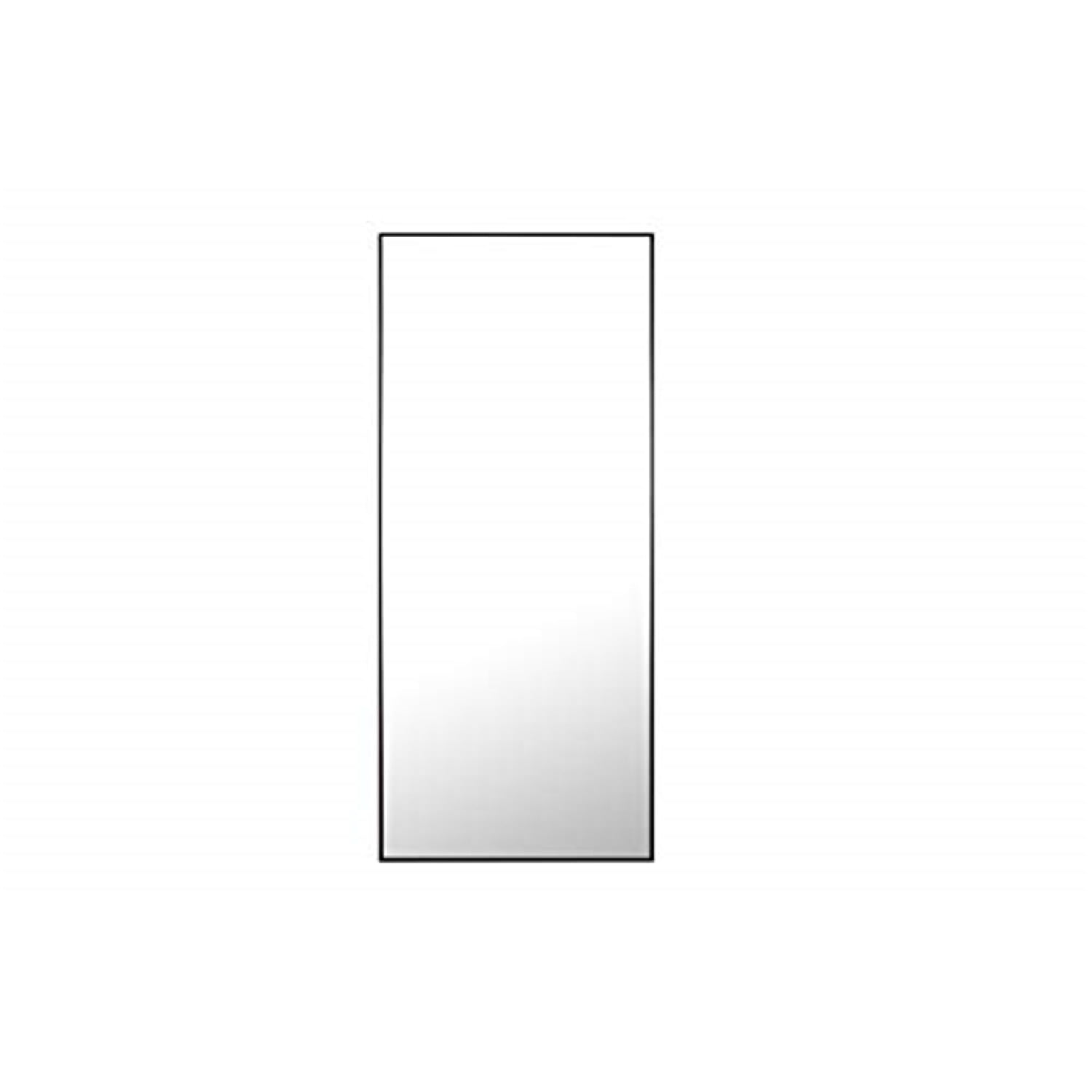 Elegant Decor Metal Frame Rectangle Mirror 30 Inch Black - Walmart.com