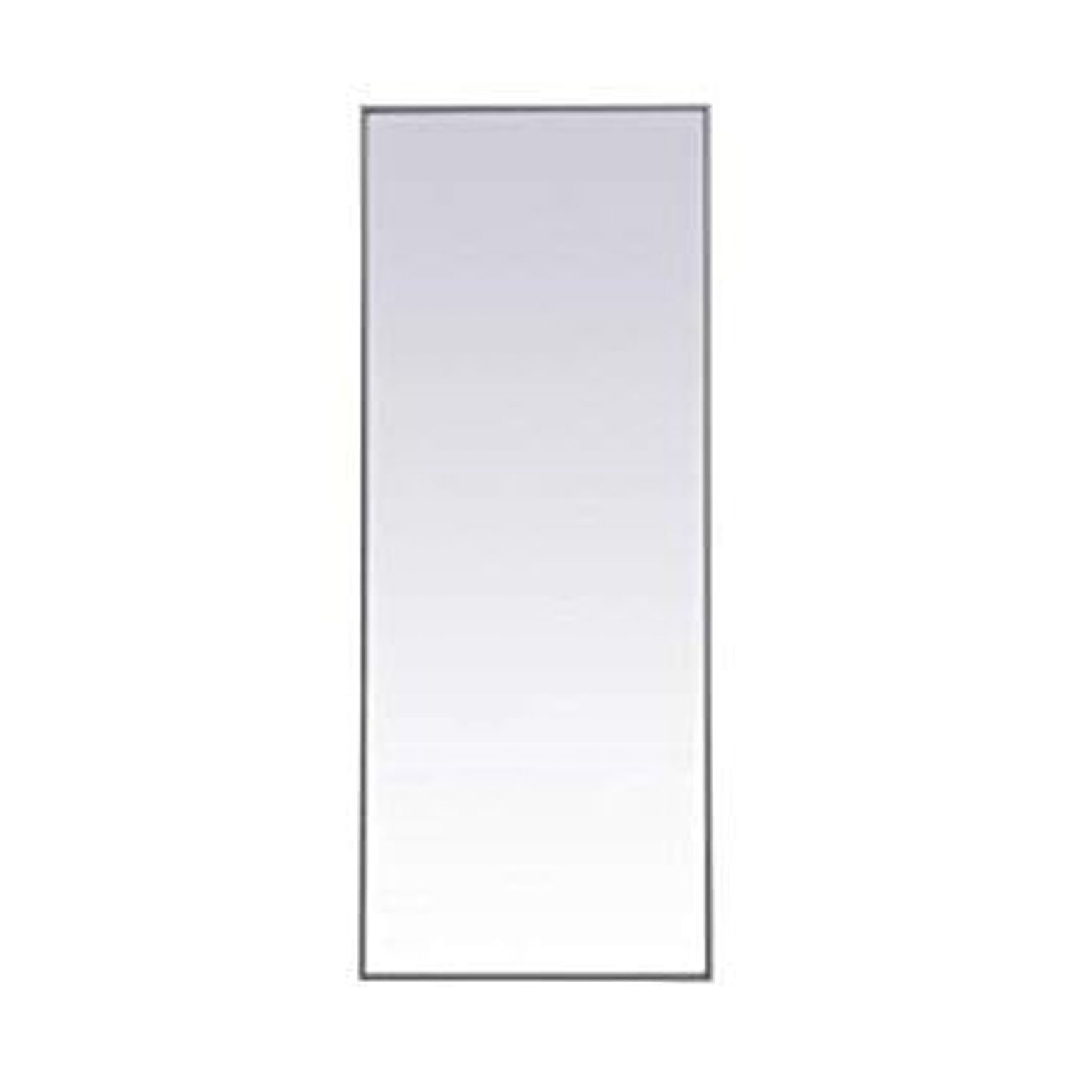 Elegant Lighting Metal frame rectangle mirror 24 inch x 60 inch in Grey ...