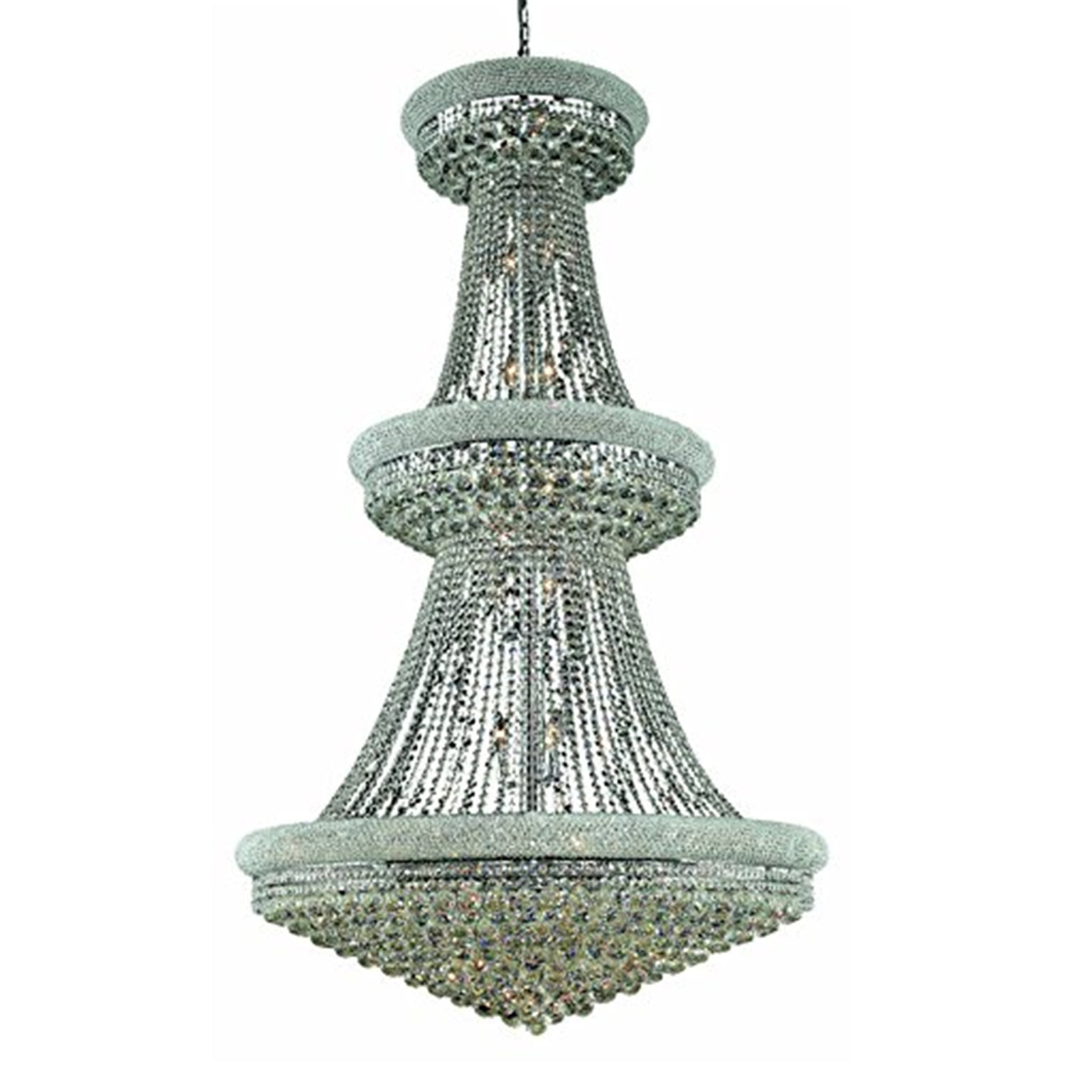 Elegant Lighting Primo 42" 38 Light Royal Crystal Chandelier - Walmart.com