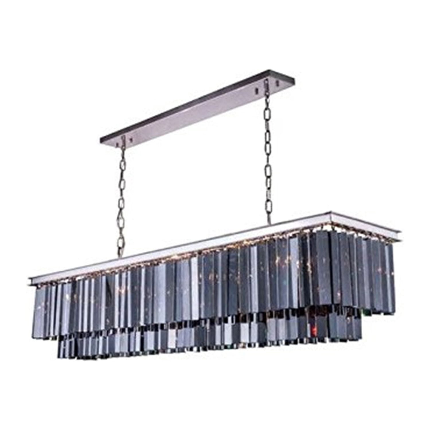 Elegant Lighting Sydney 60" 12 Light Royal Crystal Chandelier - Walmart.com