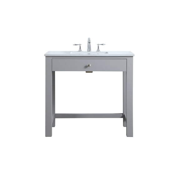 Elegant Kitchen & Bath ADA Compliant 36 in. Handicap Bathroom Vanity ...