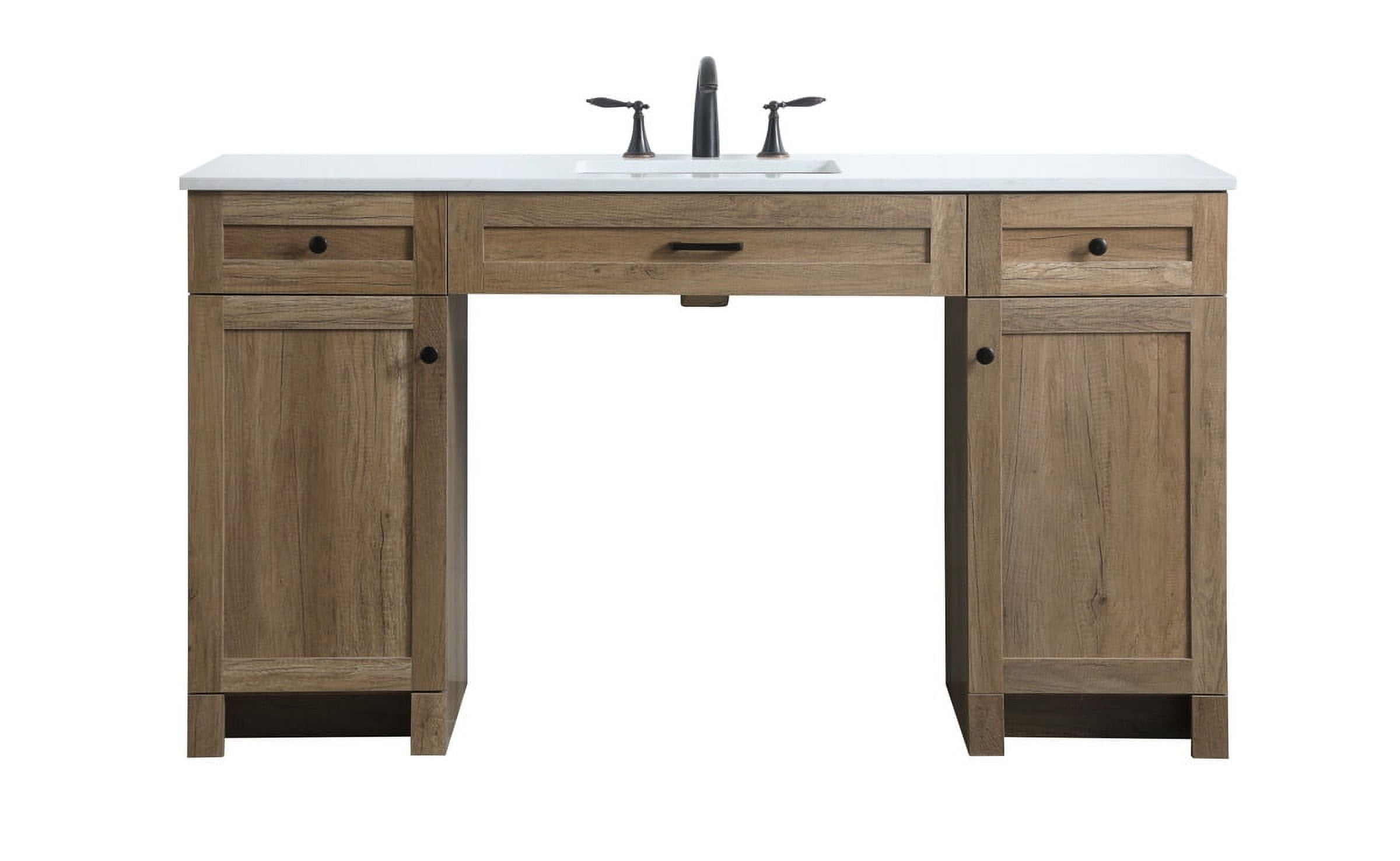 Elegant Kitchen & Bath 60 in. ADA Compliant Vanity with Sink Top ...