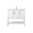 Elegant Lighting VF26636WH Everett 36" Free Standing Single Basin ...