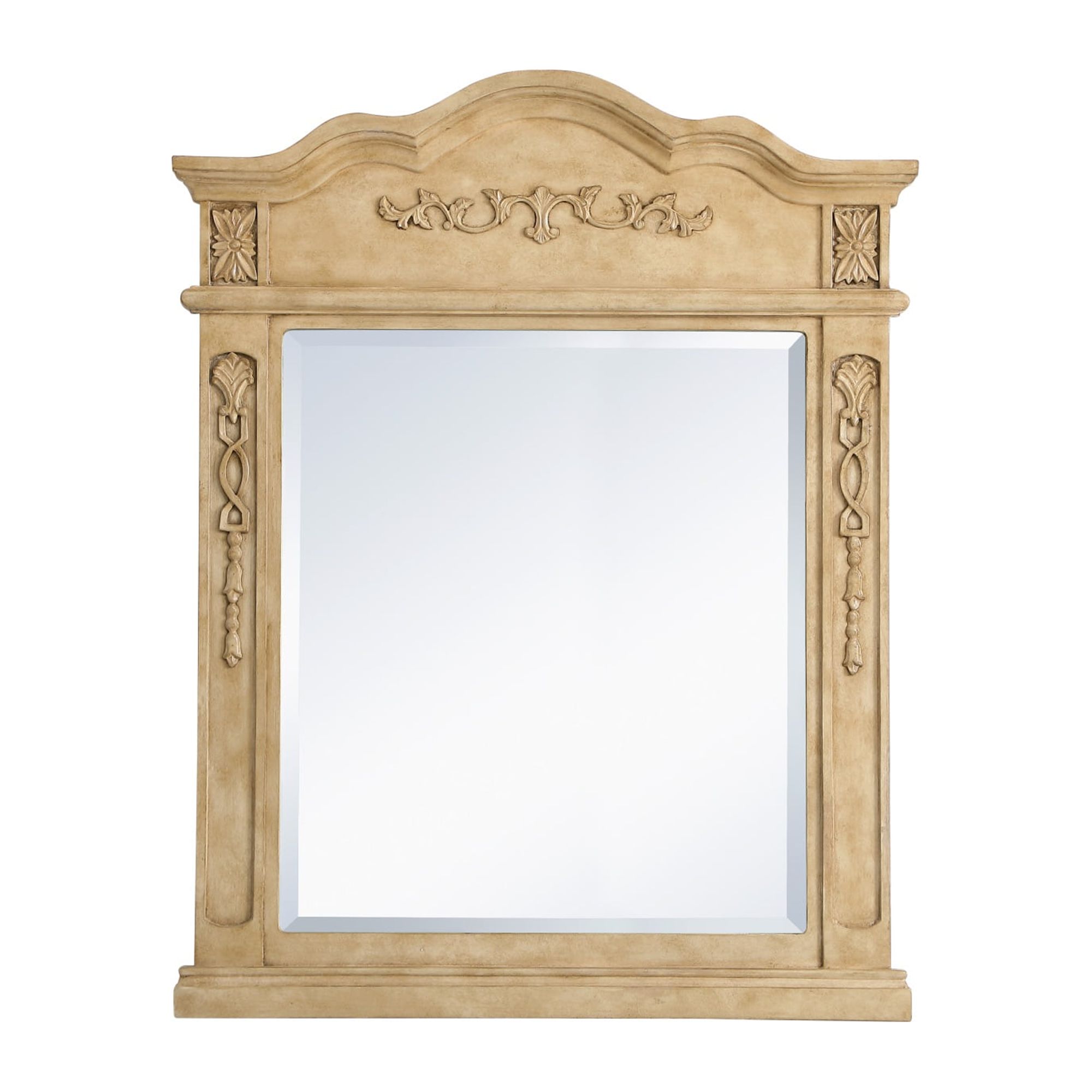 Elegant Lighting Vm32836 Lenora 28" W X 36" H Arched Wood Framed ...
