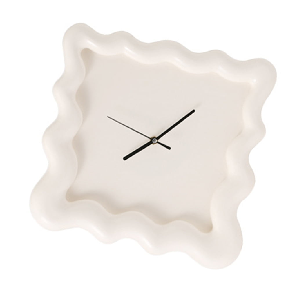 Elegant Living Room Wall Clock Features Integrated Art Designing and ...