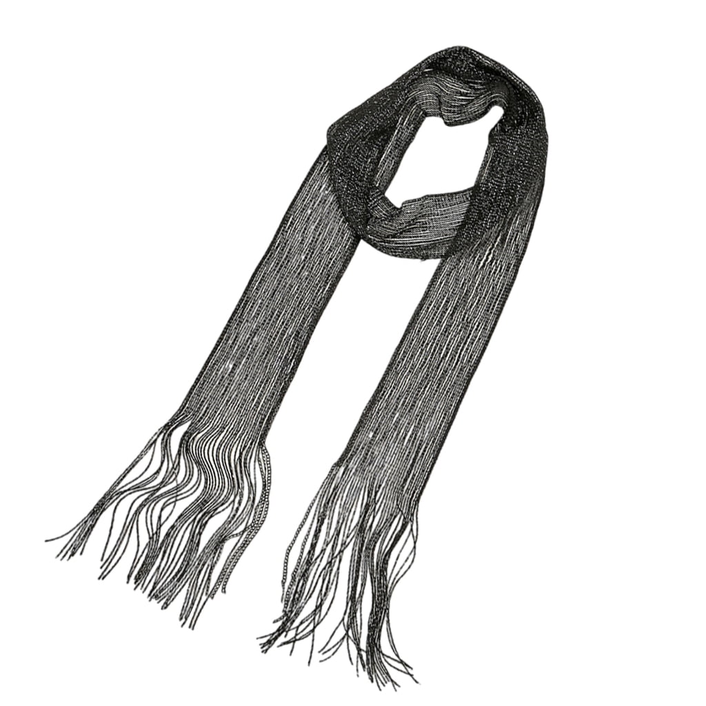 Elegant Long Neck Scarf for Casual Party Wear Shining Color Scarves ...
