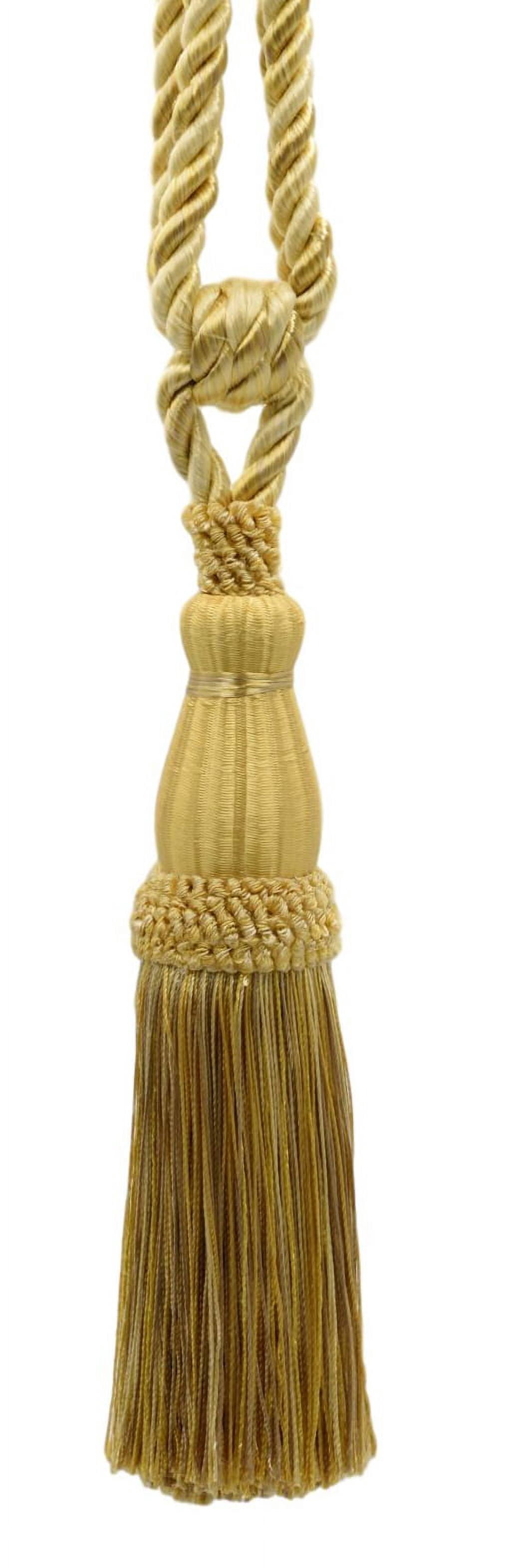 Elegant Lustrous Curtain Tassel Tieback, Tassel Length 8 1/2" (21.5cm ...