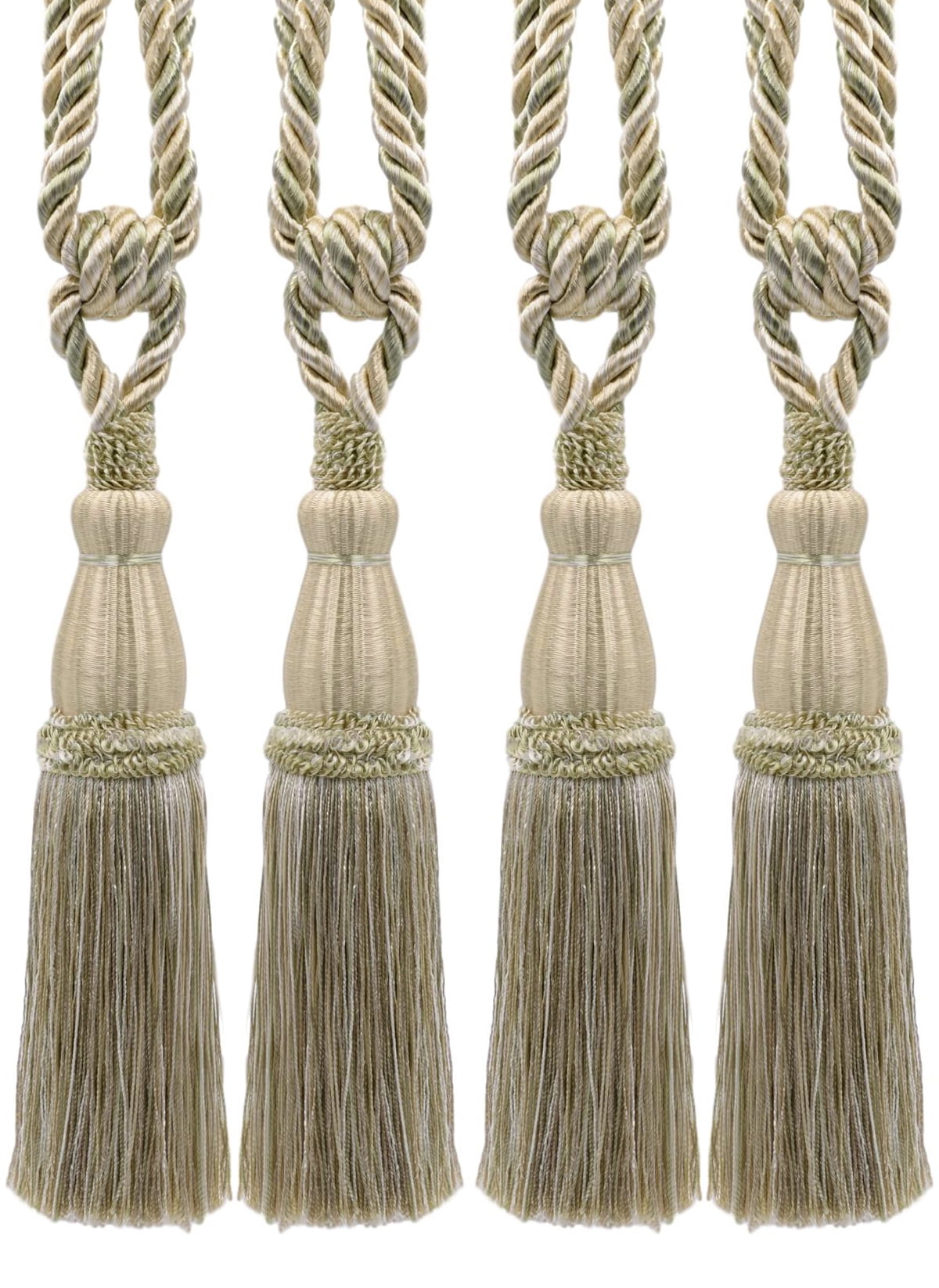 Elegant Lustrous Curtain Tassel Tieback, Tassel Length 8 1/2" (21.5cm ...