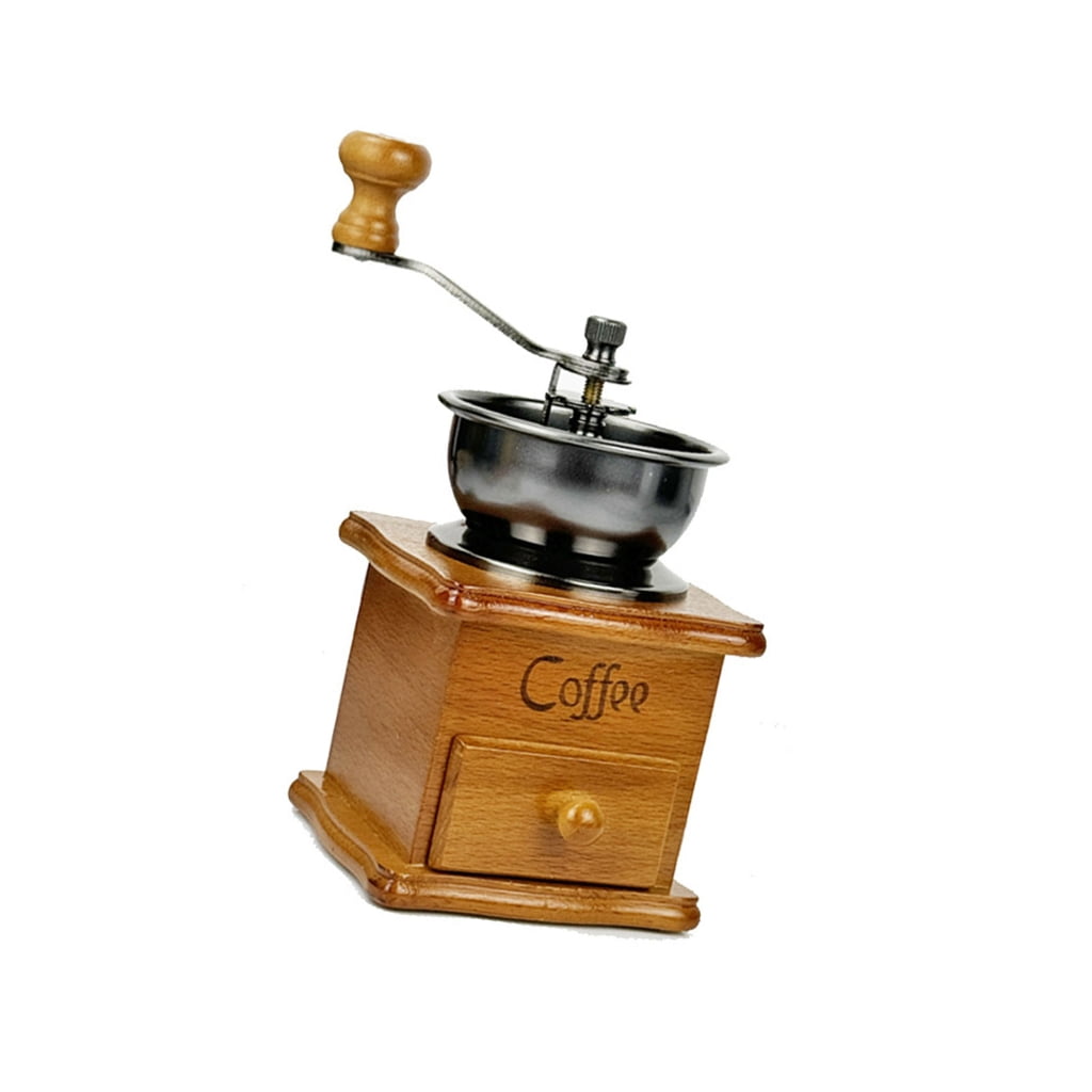 Elegant Manual Coffee Grinder Portable Ceramic Core Hand Dry Espresso ...