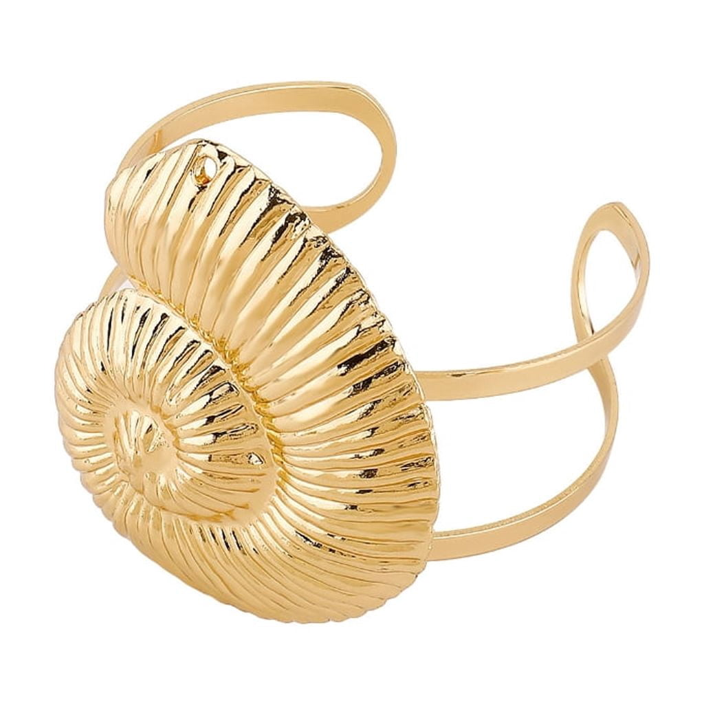 Elegant Marine Adjustable Bangle Showcasing Marine Starfish And Conch ...