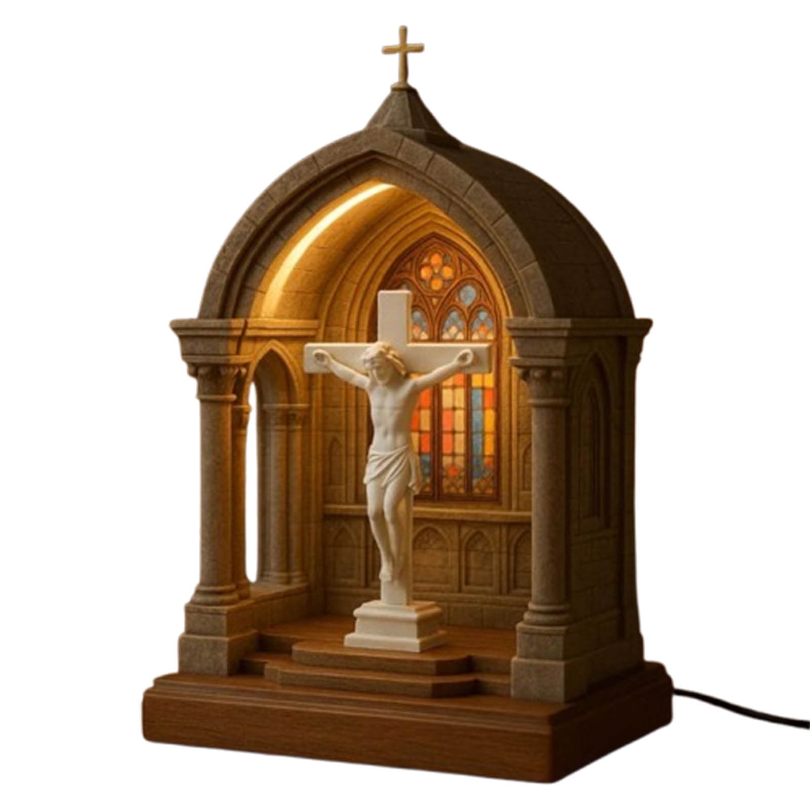 Elegant Mary Devotional Statue – Handmade Catholic Ornament for Home ...