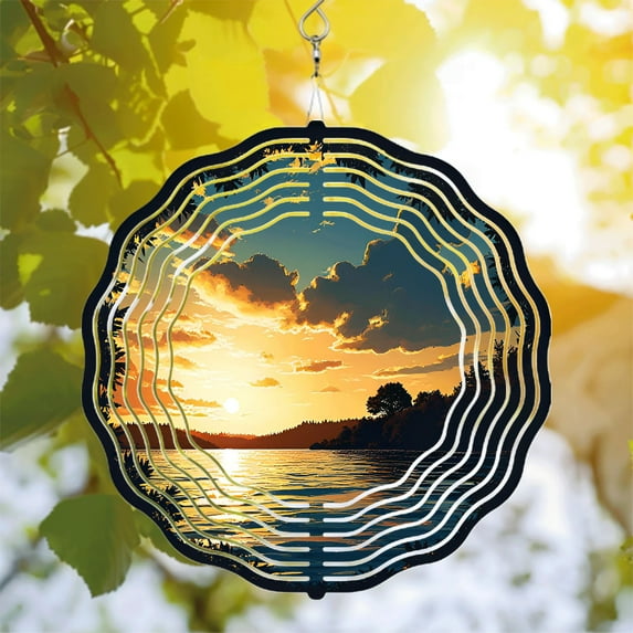 Elegant Metal Hanging Wind Spinners & Chimes - Beautifully Crafted ...