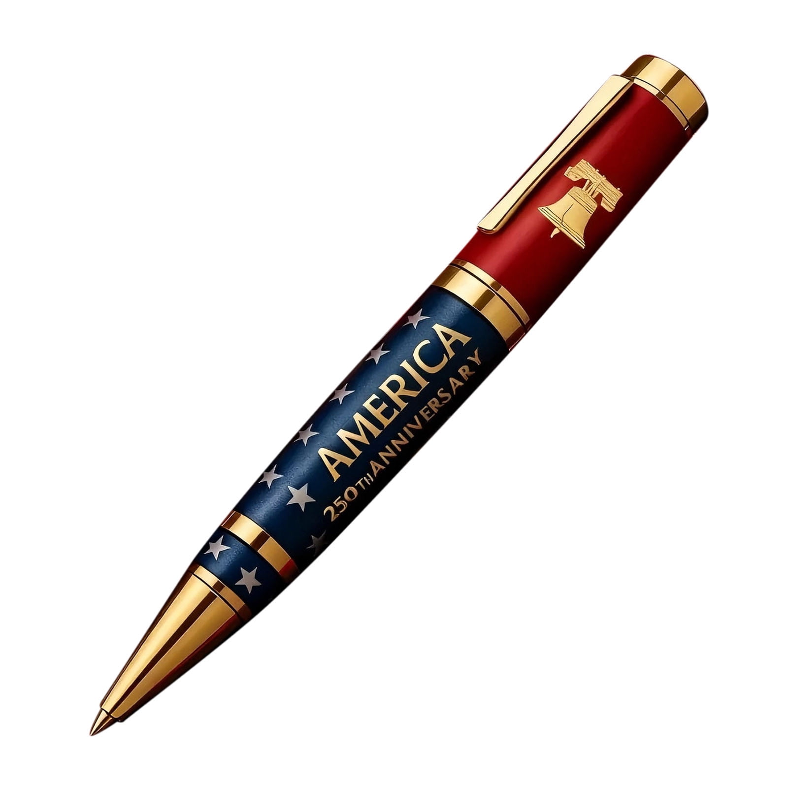 Elegant Metal Patriotic Memorial Pen, USA 250th Anniversary ...