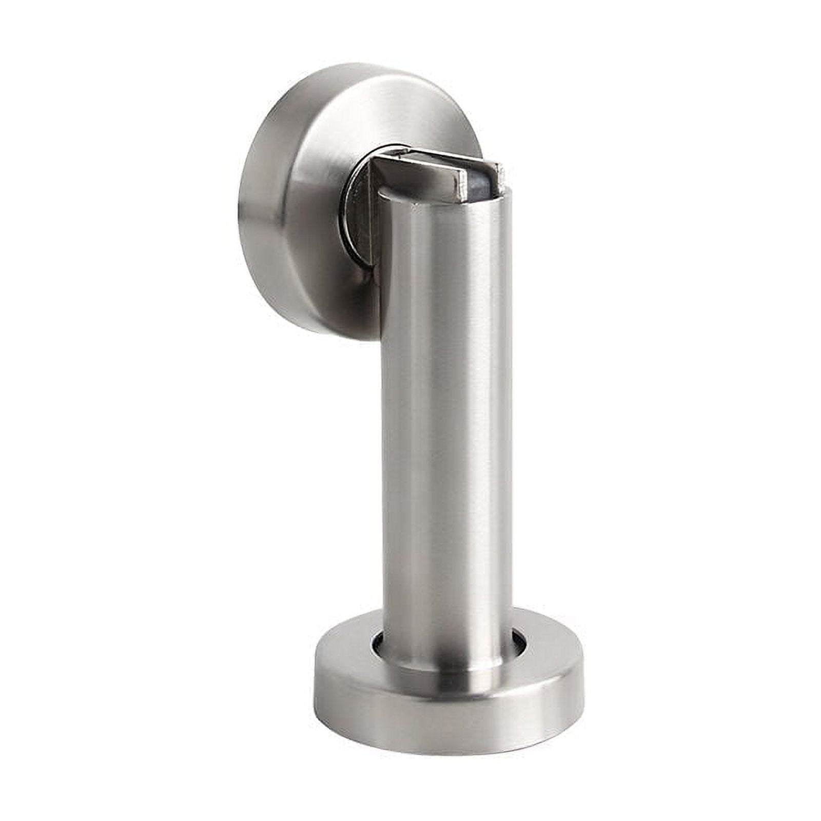 Stainless Steel Look Magnetic Door Stop With Robust Cushioning Head ...