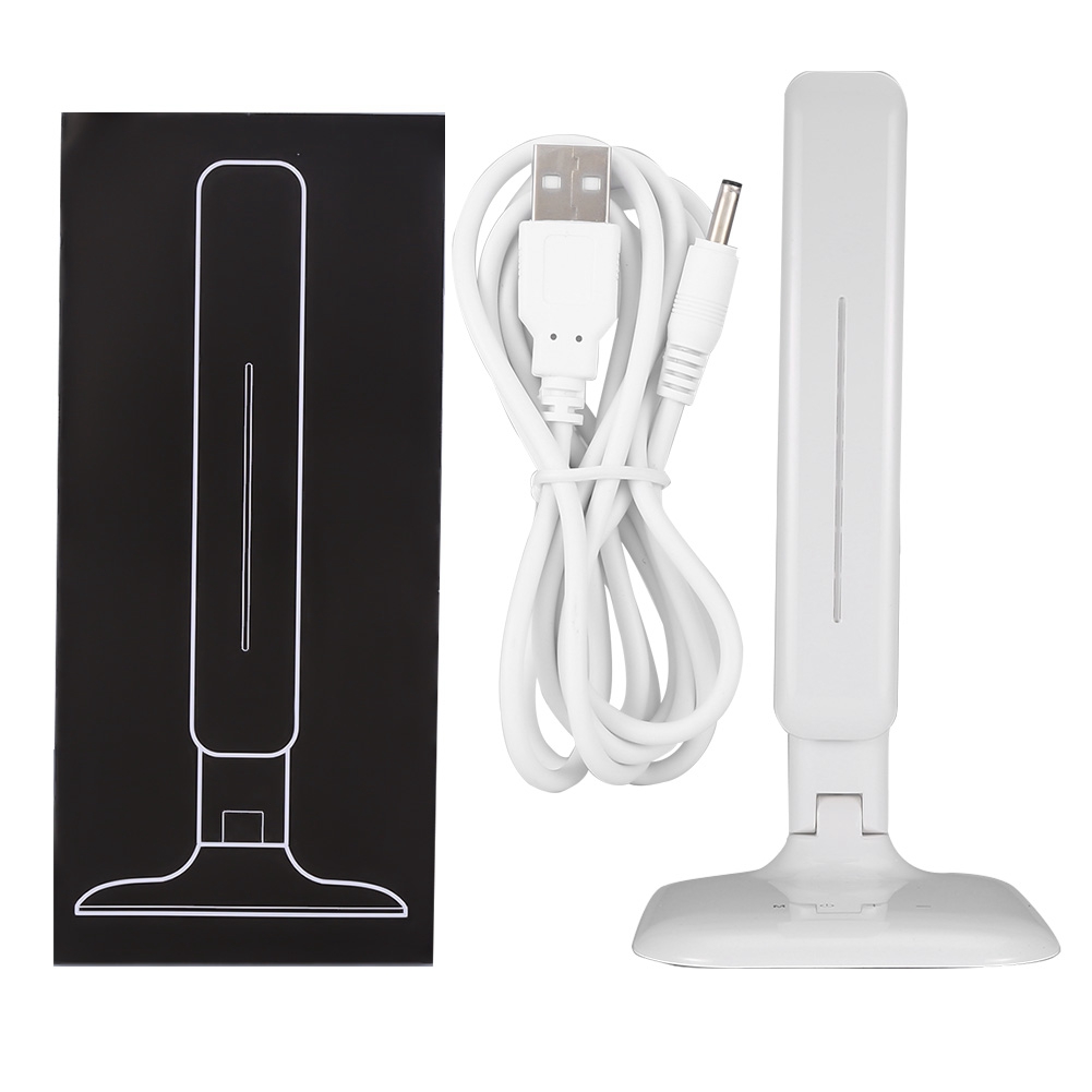 Elegant Modern LED Desk Lamp with 3 Adjustable Brightness Levels for ...