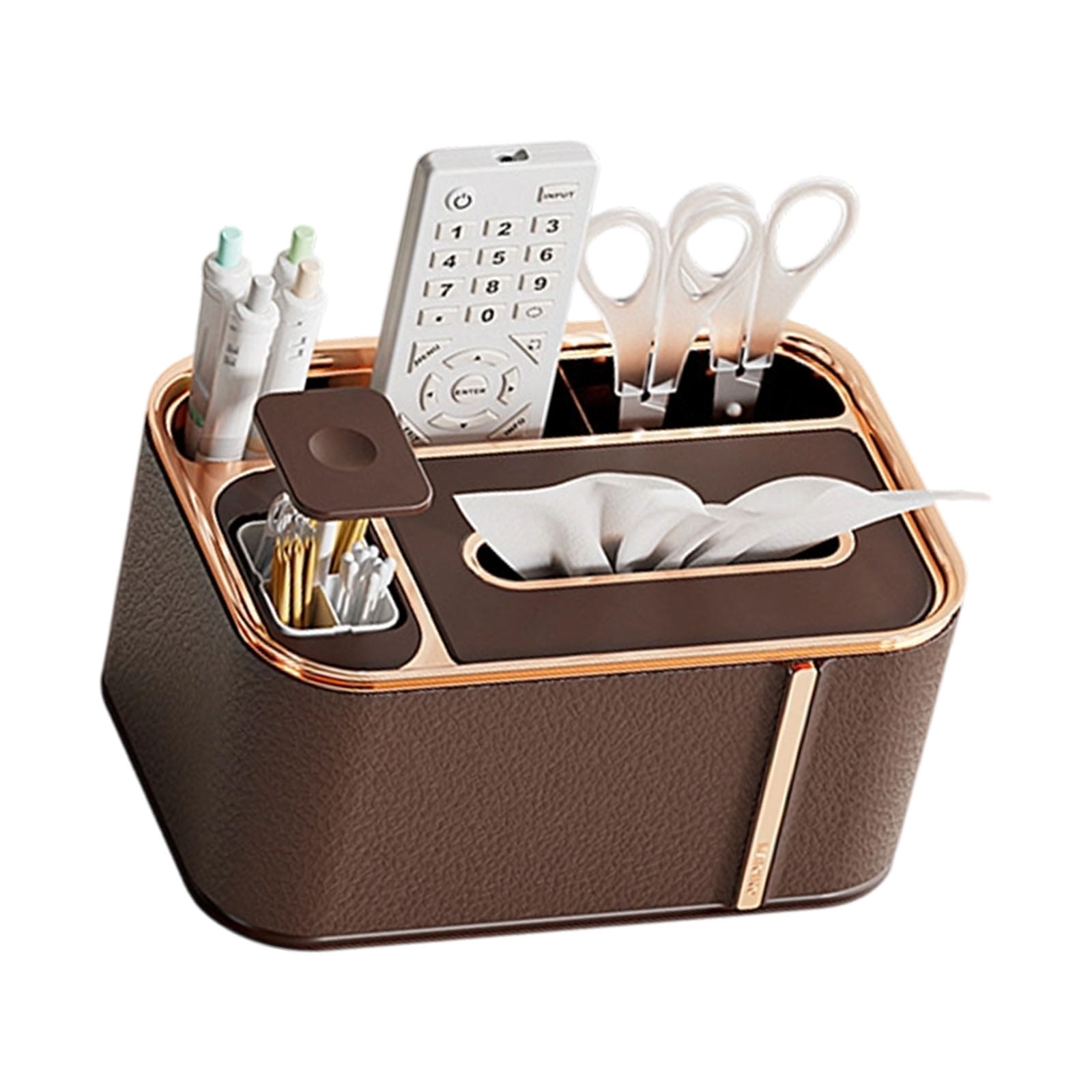 Elegant Multifunctional Tissue Holder for Small Items Nonslip Base ...