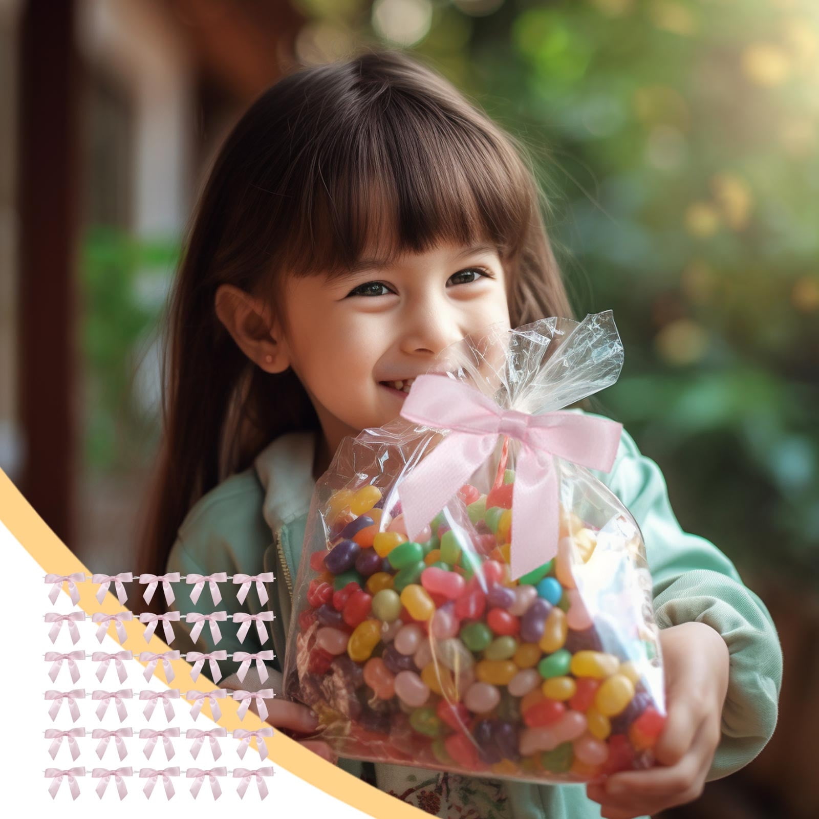 Elegant Nylon Spandex Sealing Bow Ribbon for Gift Wrapping Cake ...