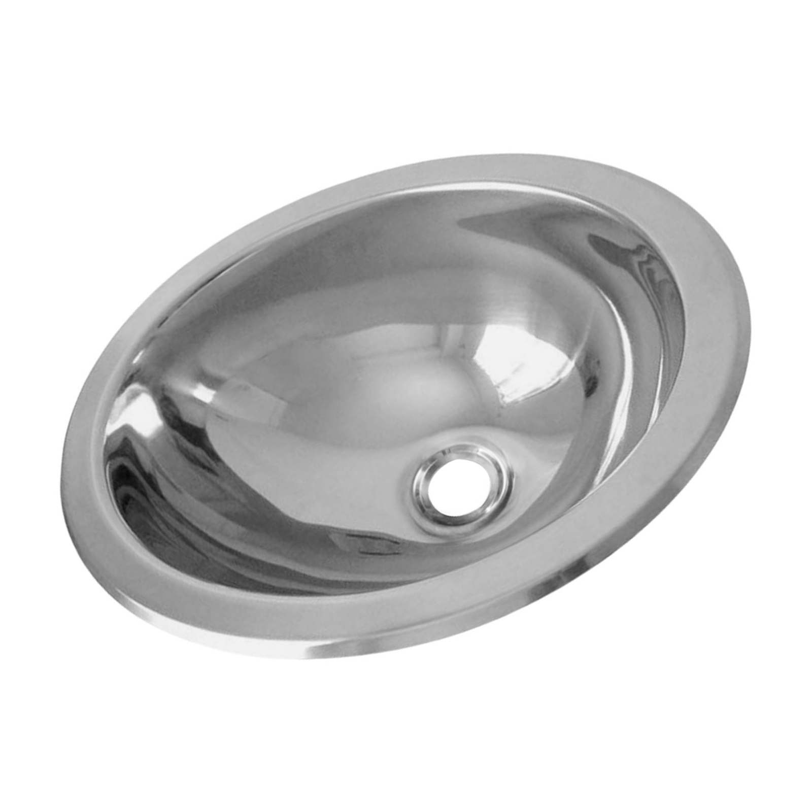 Elegant Oval Sturdy Stainless Steel Basins Convenient for Home Offices ...