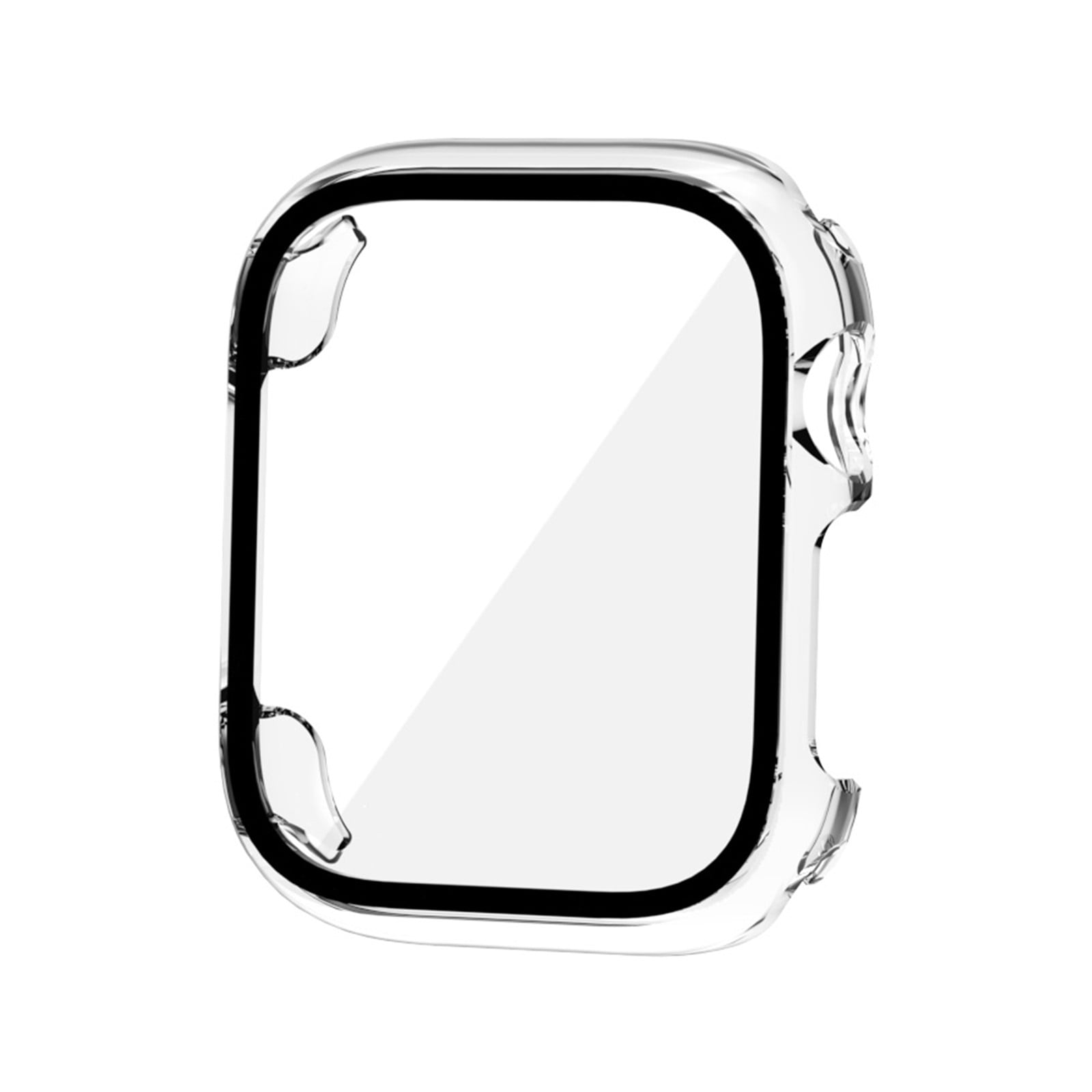Elegant PC Muted Glass Protective Cover for 40/41mm Smartwatch with ...