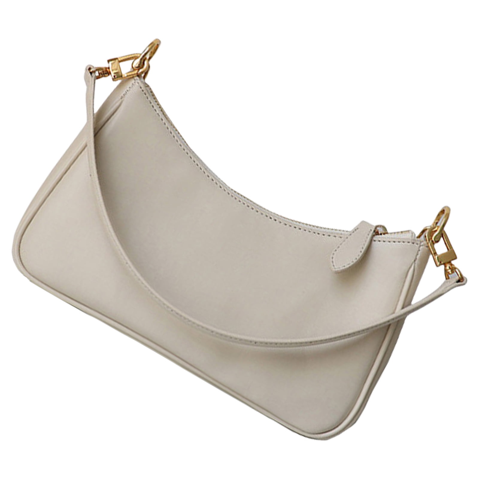 Elegant PU Leather Shoulder Bags Handbag with Removable Strap and ...