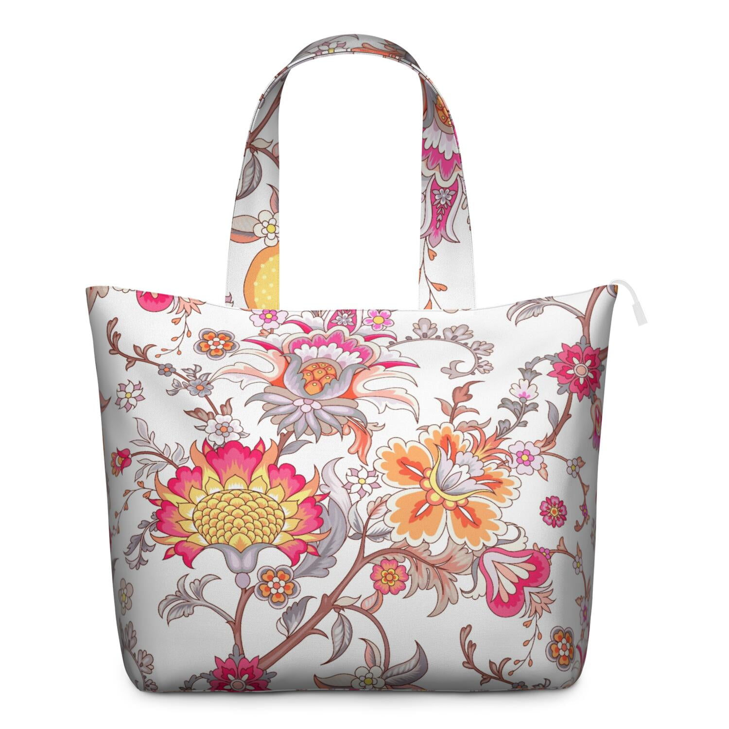 Elegant Paisley Floral Duffel Bohemian Vintage Weekender Bag with ...