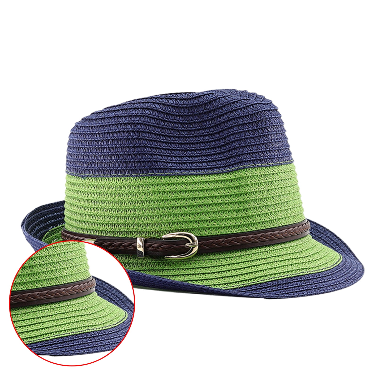 Elegant Panama Hat Western Straw Hat Women Photography Hat Roll Brims ...