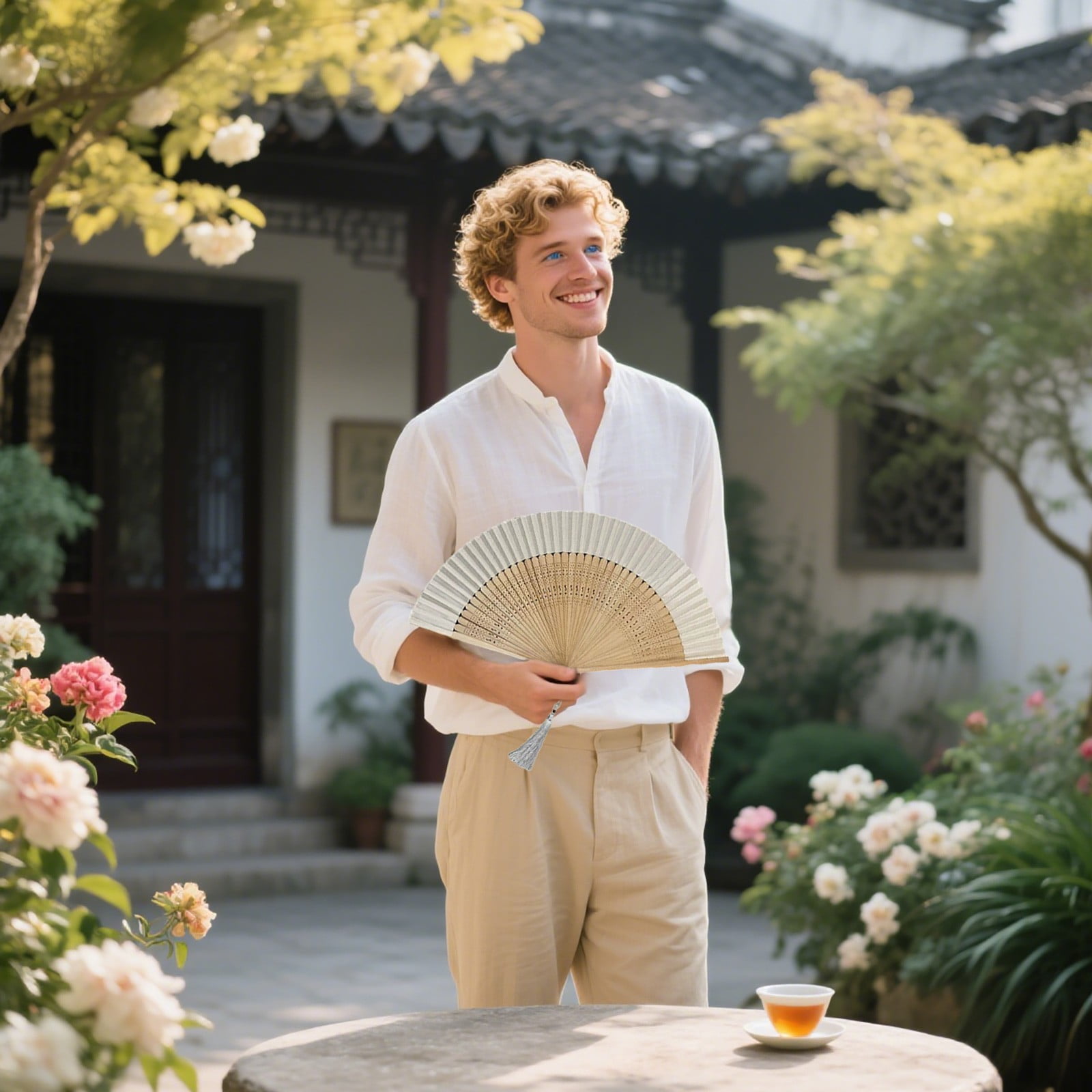 Elegant Paper Fans Set Handheld Folding Fan for Outdoor Parties Zen ...