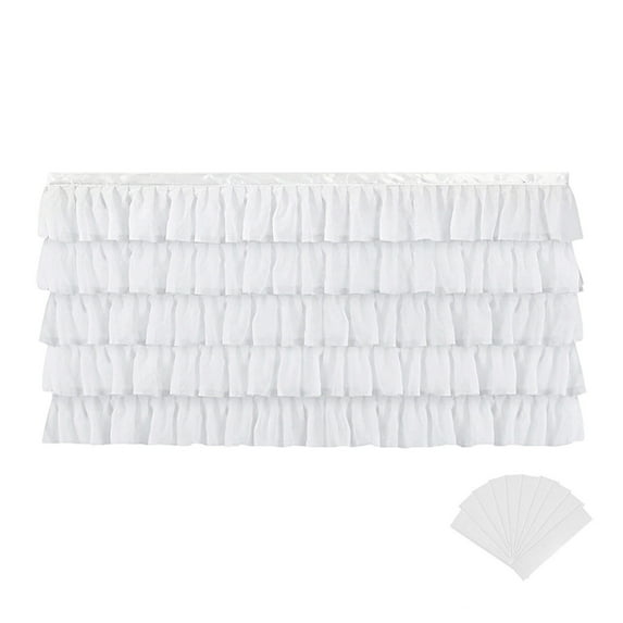 Elegant Party Cake Skirt With Lace Trim Full Coverage Design For ...