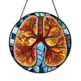 Elegant Pattern Stained Glass Style Suncatcher for Window Decor ...