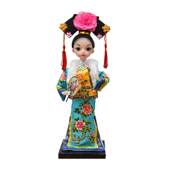 Elegant Peking Operas Figurine with Base Traditional Chinese Characters ...
