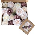 Elegant Pink Roses Flower Gift Box Festival Flower Gift Holders ...
