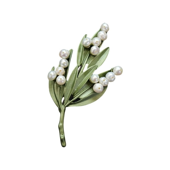 Elegant Plant Brooch Pin Unique Lapel Pin Stylish Clothing Jewelry ...