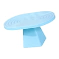 Elegant Plastic Dessert Stand Space Saving Design Cake Holder For Small ...