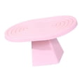 Elegant Plastic Dessert Stand Space Saving Design Cake Holder For Small ...