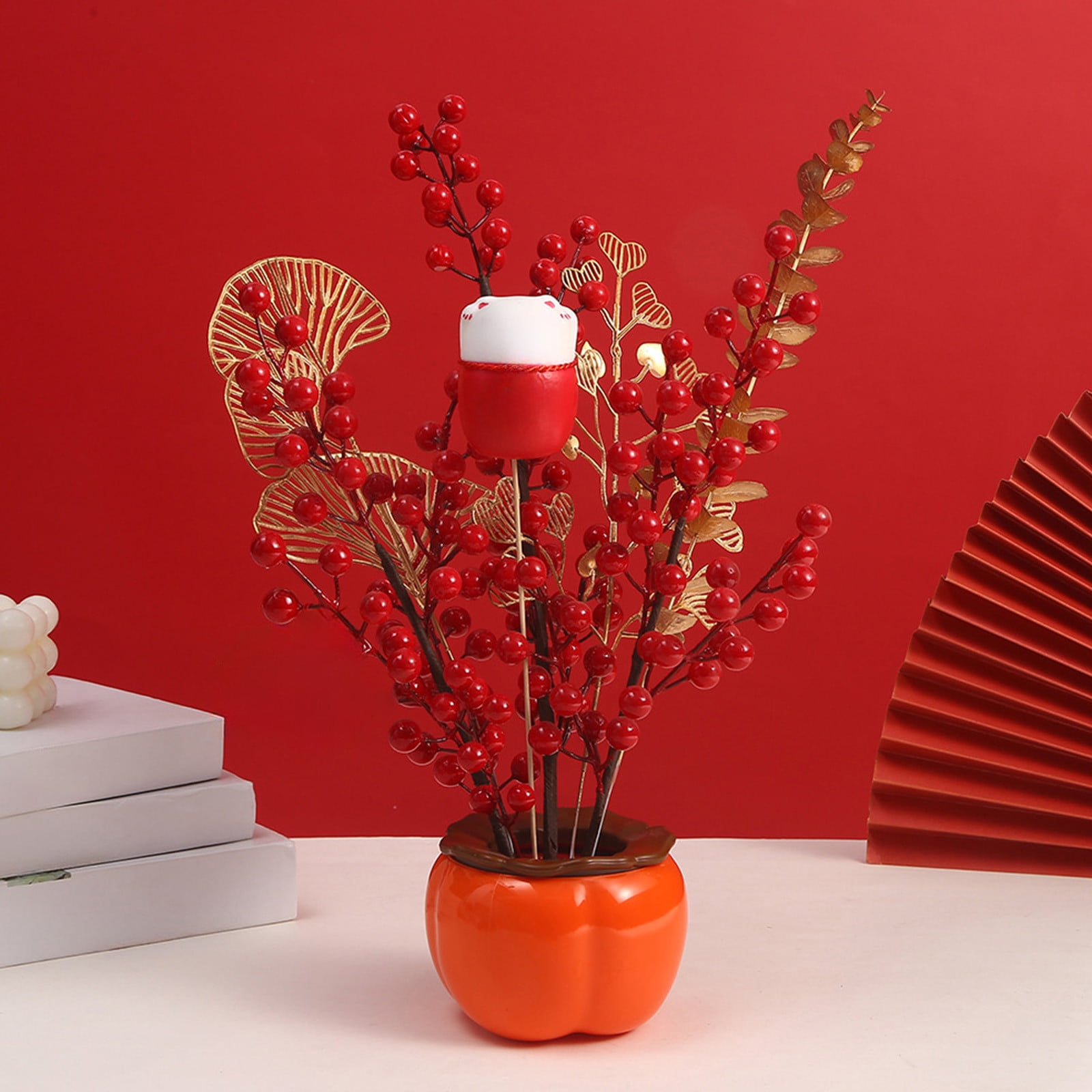 Elegant Plastic Vase, Modern Home Decor, 8-inch Tall, Clear Glass ...