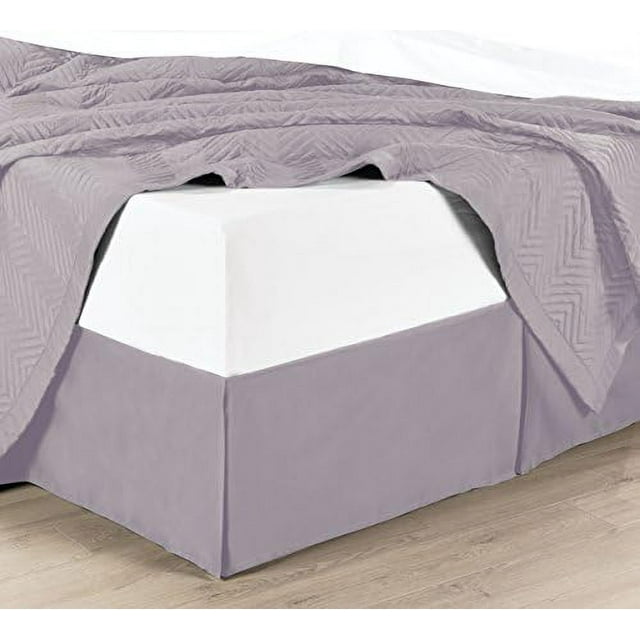 Elegant Pleated Tailored Bed Skirt Hotel Quality Bed Skirt Made With