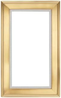 Elegant Plein Aire Gold Frame with Linen Liner | 12x24 Ornate Picture ...