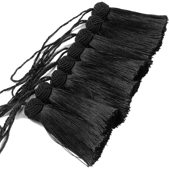 Elegant Polyester Key Tassel Set, Colorful Craft Tassels Charms for DIY ...