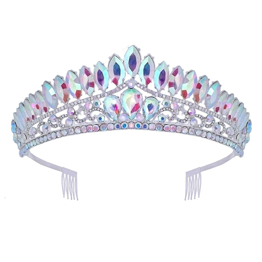 Elegant Princess Crowns for Women Stage Performances and Birthday ...