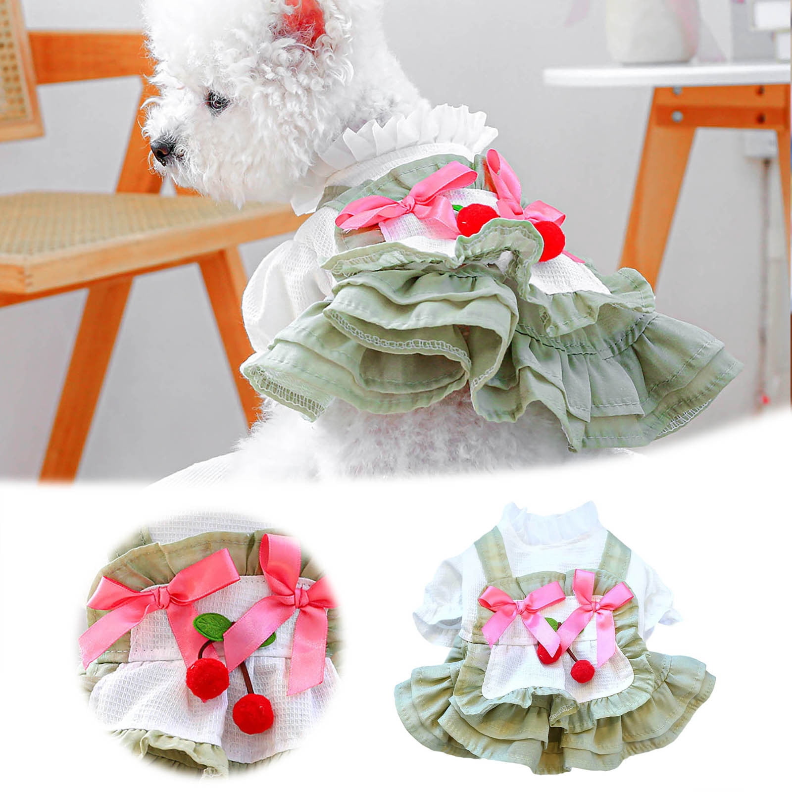 Elegant Puppy Lace Camisole Tutu Dress Fashion Pet Dog Skirt Apparel ...