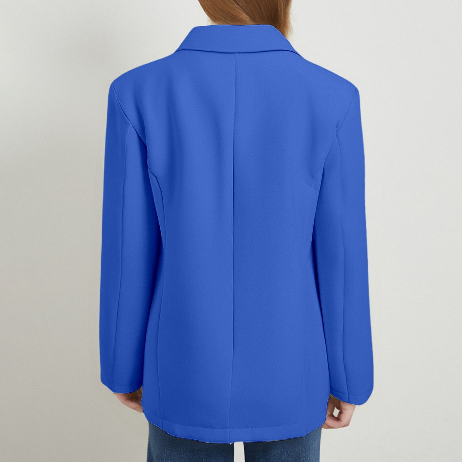 Elegant Pure Color Long Sleeve Open Cardigan Women's Short Winter Coats ...