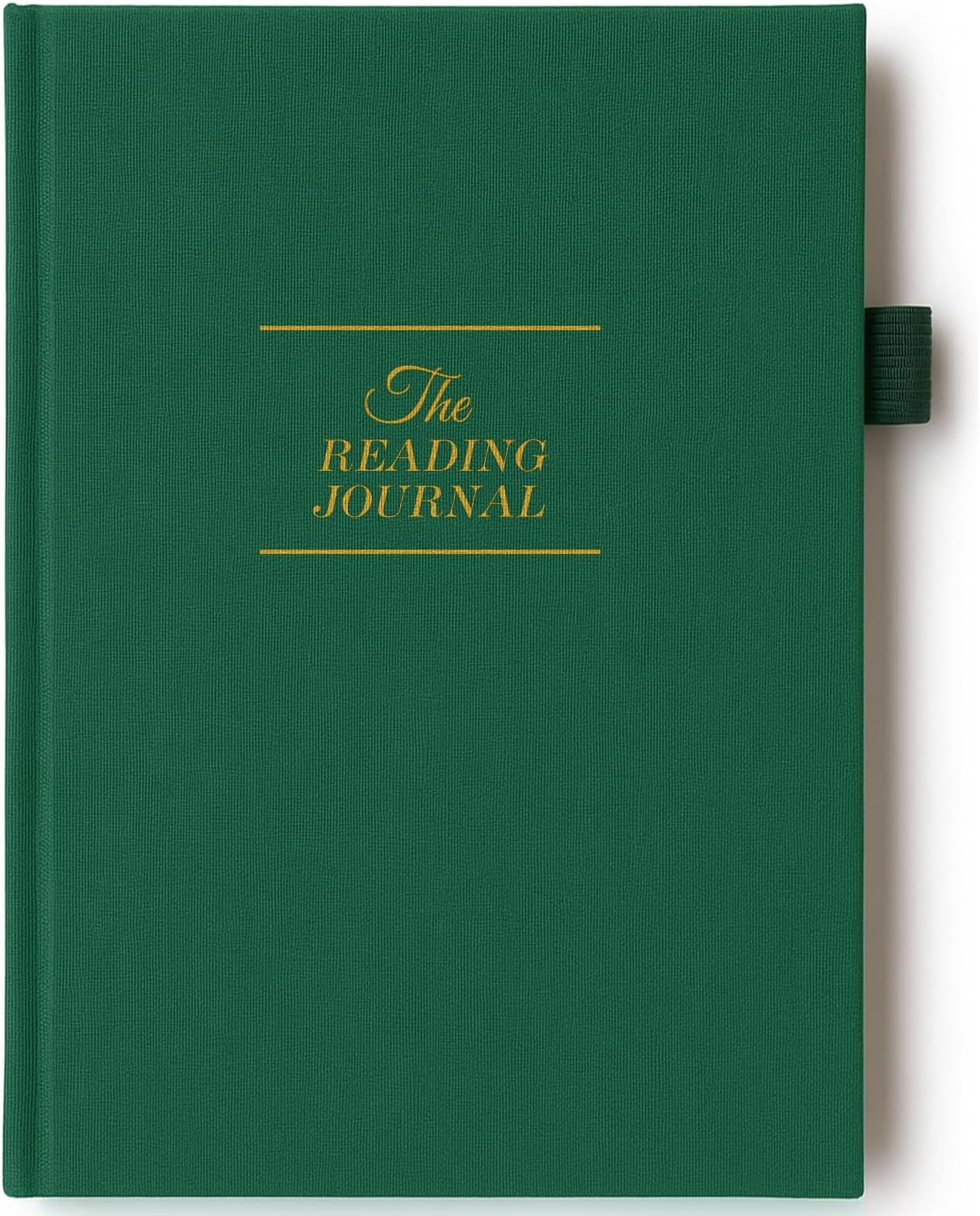 Elegant Reading Journal - 60 Book Reviews Logbook with Pen Holder ...