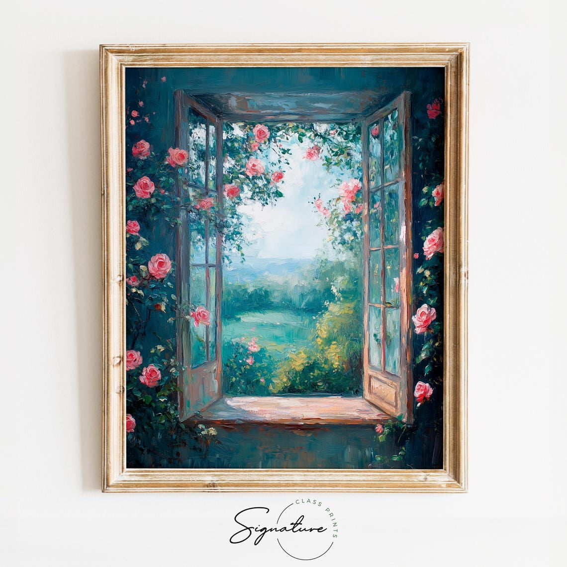 Elegant Reading Nook, Vintage Art, Rustic Cozy Decor, Earthy ...