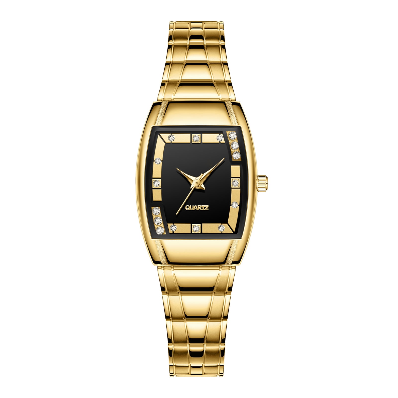 Elegant Rectangle Watch for Women Water Resistant Roman Dials for ...