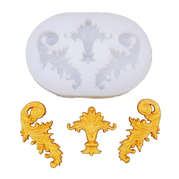 Elegant Relief Design Cake Trim Mold 5 Versatile Patterns Safe For ...