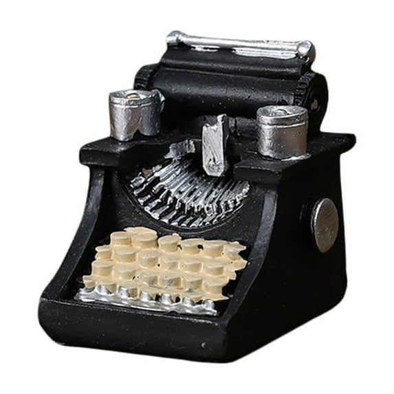 Elegant Resin European Figurine for Desktop Display Home Café Bar ...